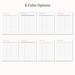Printable Contact List, Contact List Sheet, Phone Number List, Contacts ...