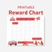 Fire Truck Reward Chart, Printable Sticker Chart, Fire Truck Chart ...