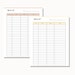 Printable Sign up Sheet, Contact Sheet, Event Sign up Form, Party Sign ...