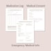 Fillable Nanny Binder PDF, Printable Nanny Planner Template, Nanny ...