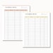 Printable Tax Deduction Tracker, Tax Deduction Log, Business Tax Log ...