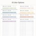 Printable Pregnancy Tracker, HCG Pregnancy Log, Pregnancy Line ...