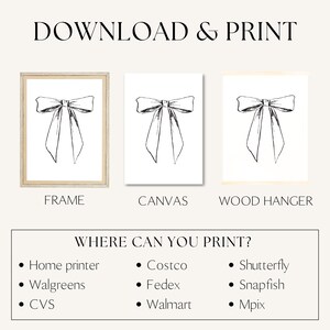 Pink Bow Nursery Wall Art Set, Grandmillennial Nursery Decor, Baby Girl ...