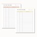 Printable Income Tracker Sheet, Income Planner, Finance Planner, Income ...