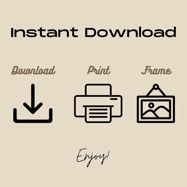 Wildflower Alphabet Poster, Floral Alphabet Print, Printable ...