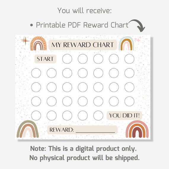 Behavior Sticker Chart Template