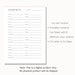 Printable Contact List Sheet, Client Contact Info, Address Book ...