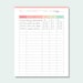 Printable Kids Allowance Chart, Allowance Tracker, Kids Savings Tracker ...