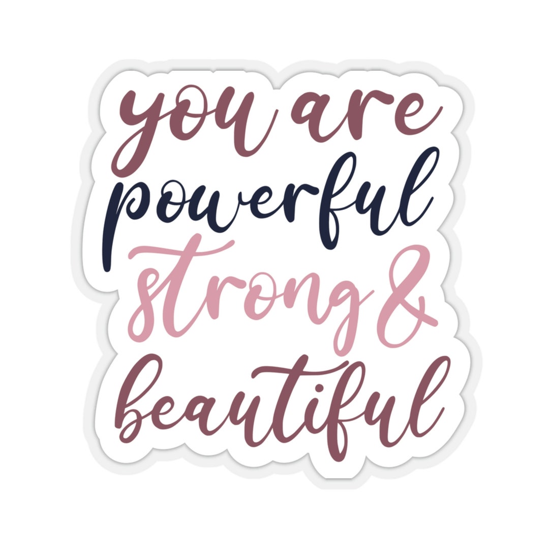 Inspirational Stickers Positive Sticker Motivational - Etsy