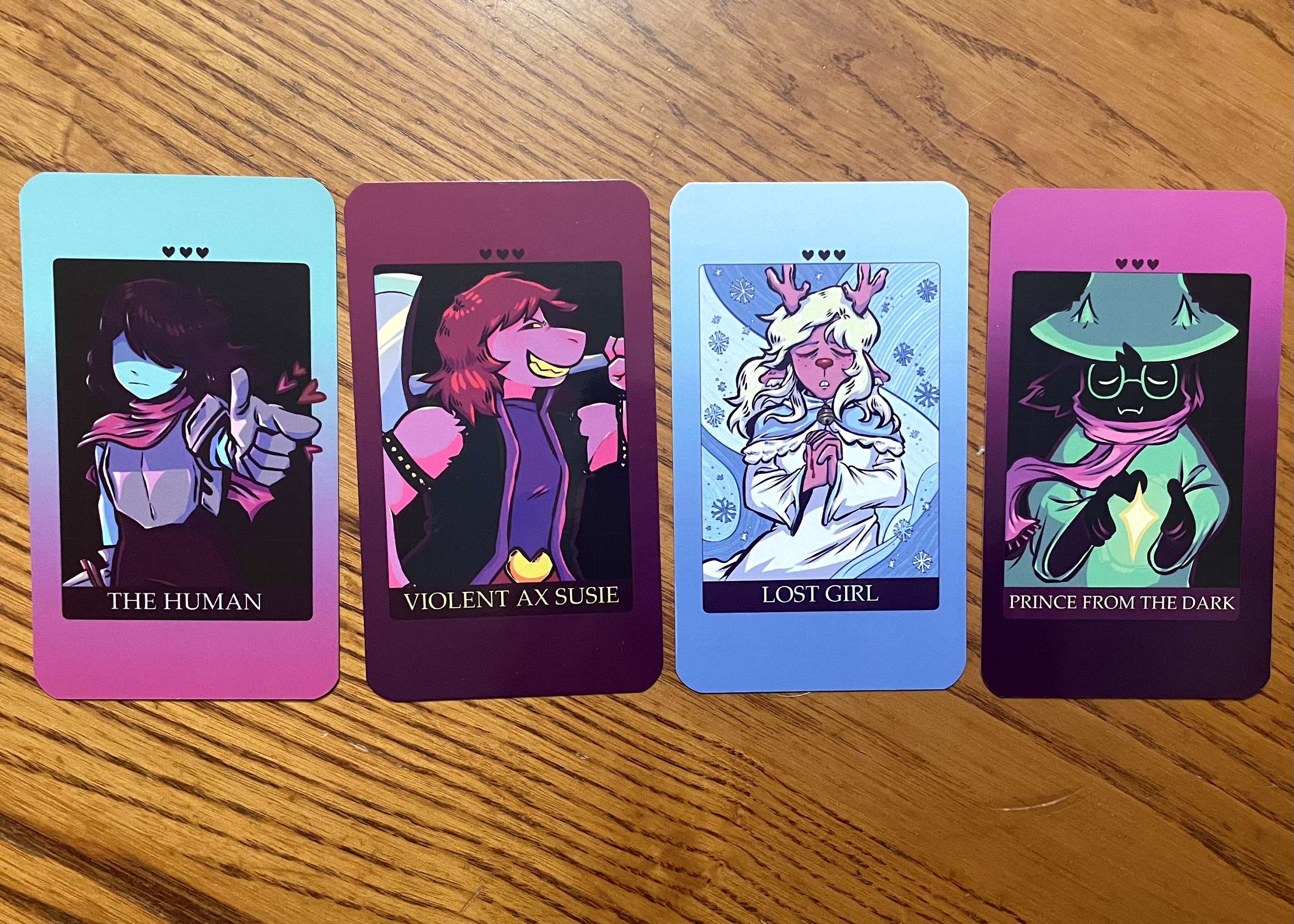 DELTARUNE Double-sided Card Prints - Etsy