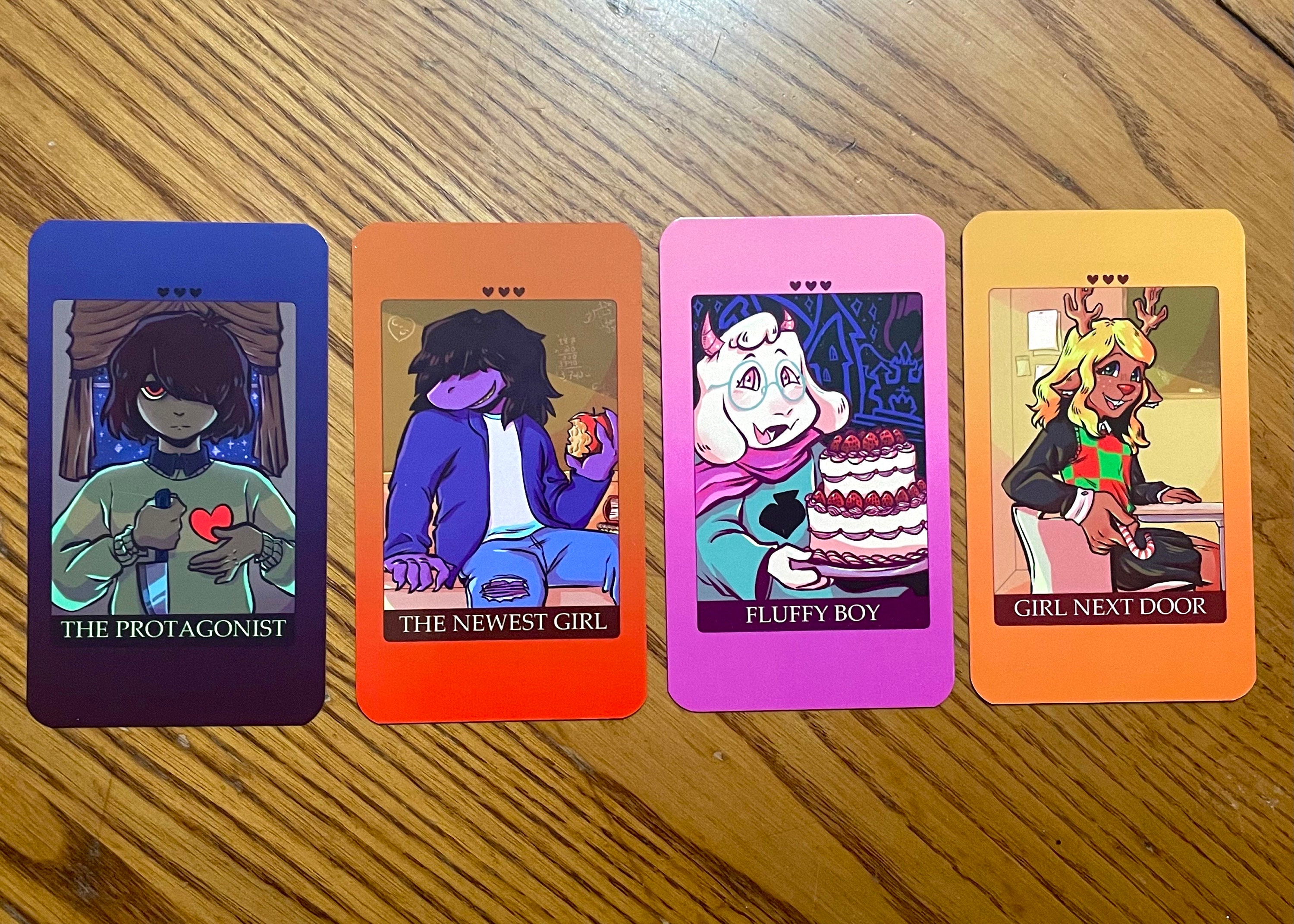 DELTARUNE Double-sided Card Prints - Etsy