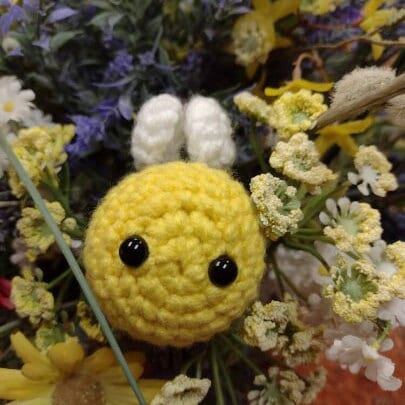 Crochet Honey Bee Amigurumi Bee - Etsy