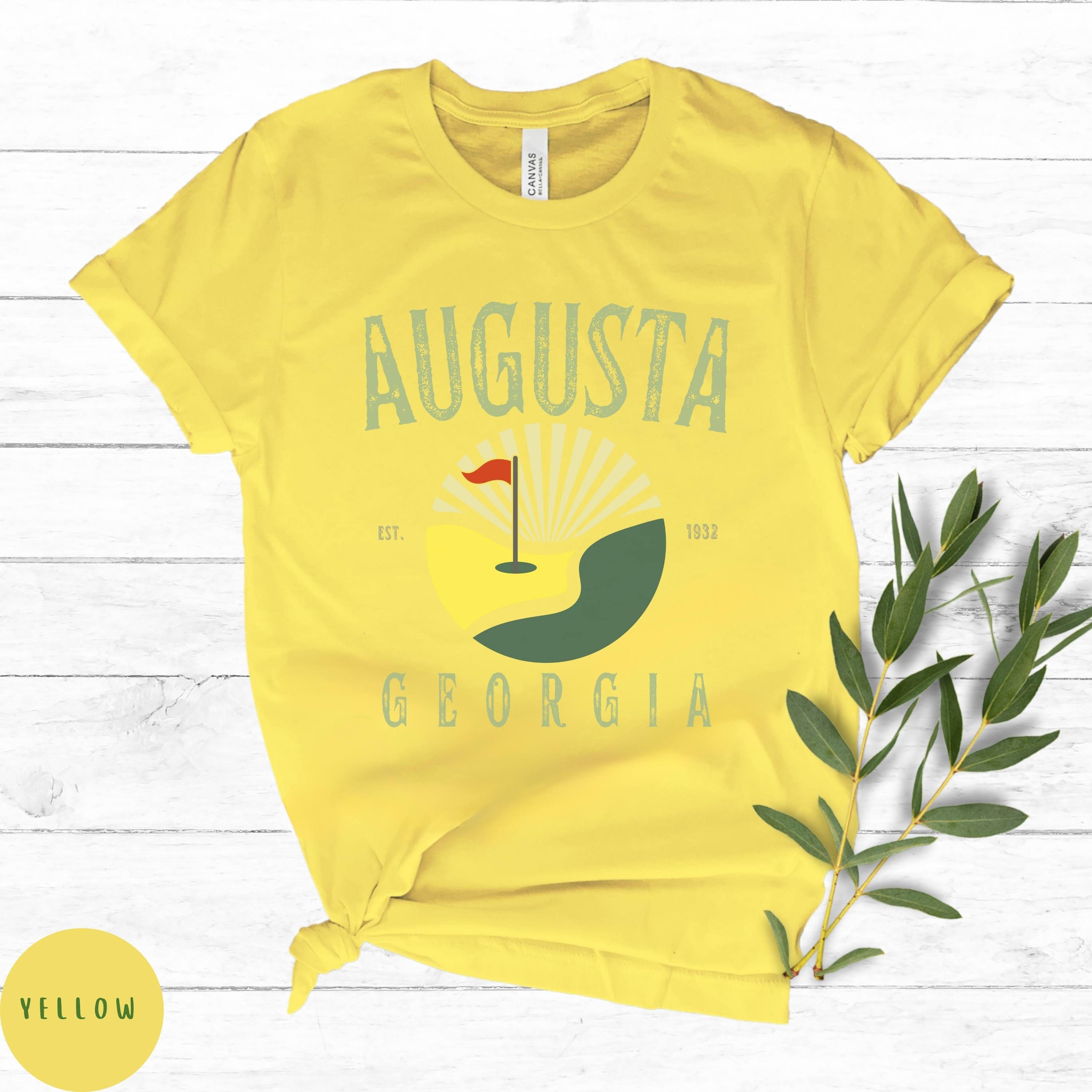 Augusta Georgia Golf Club T-shirt, Golf Lover Shirt Gift, Golfer Tshirt ...