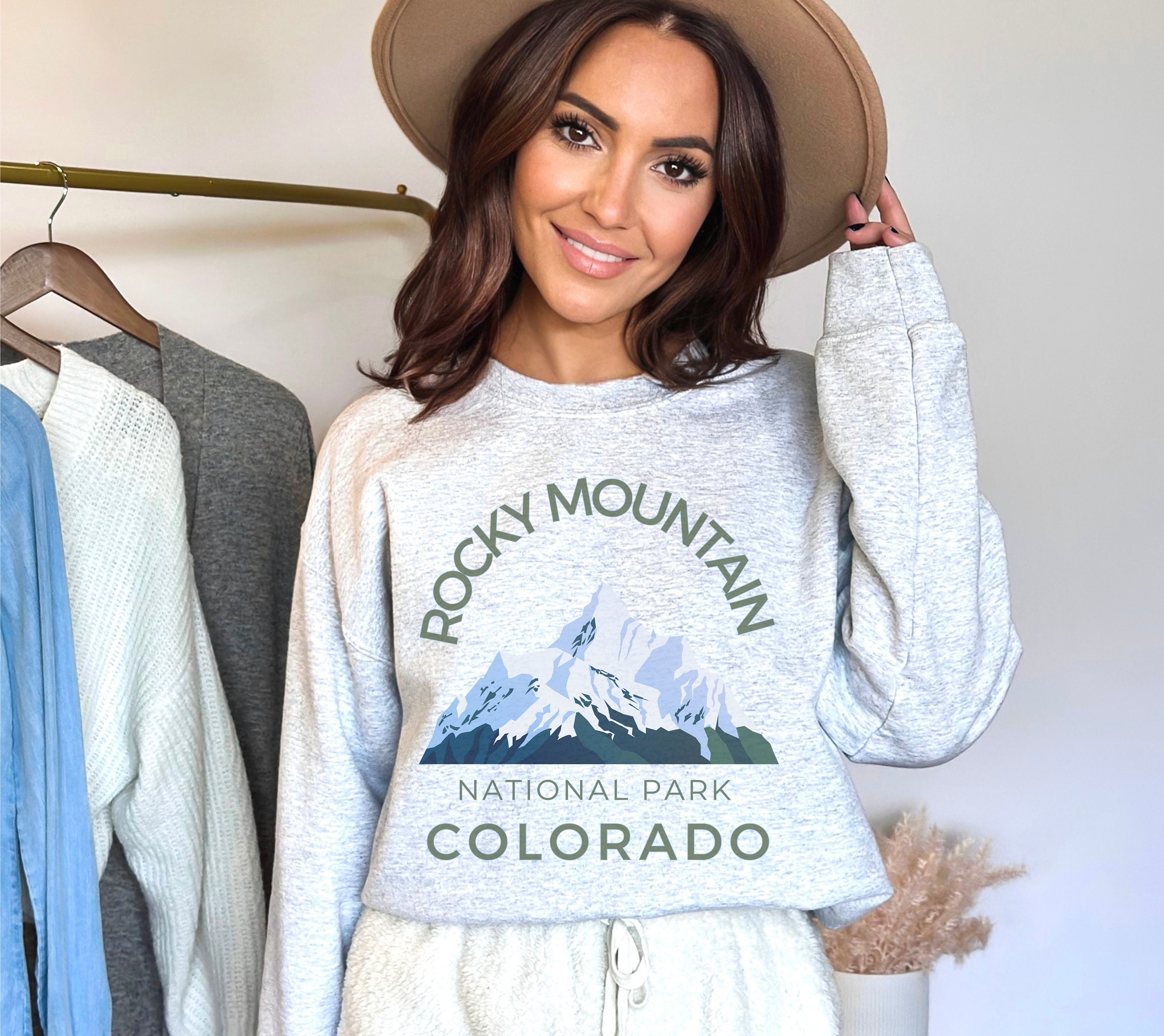 Unisex Rocky Mountain National Park Sweatshirt, Centennial State ...