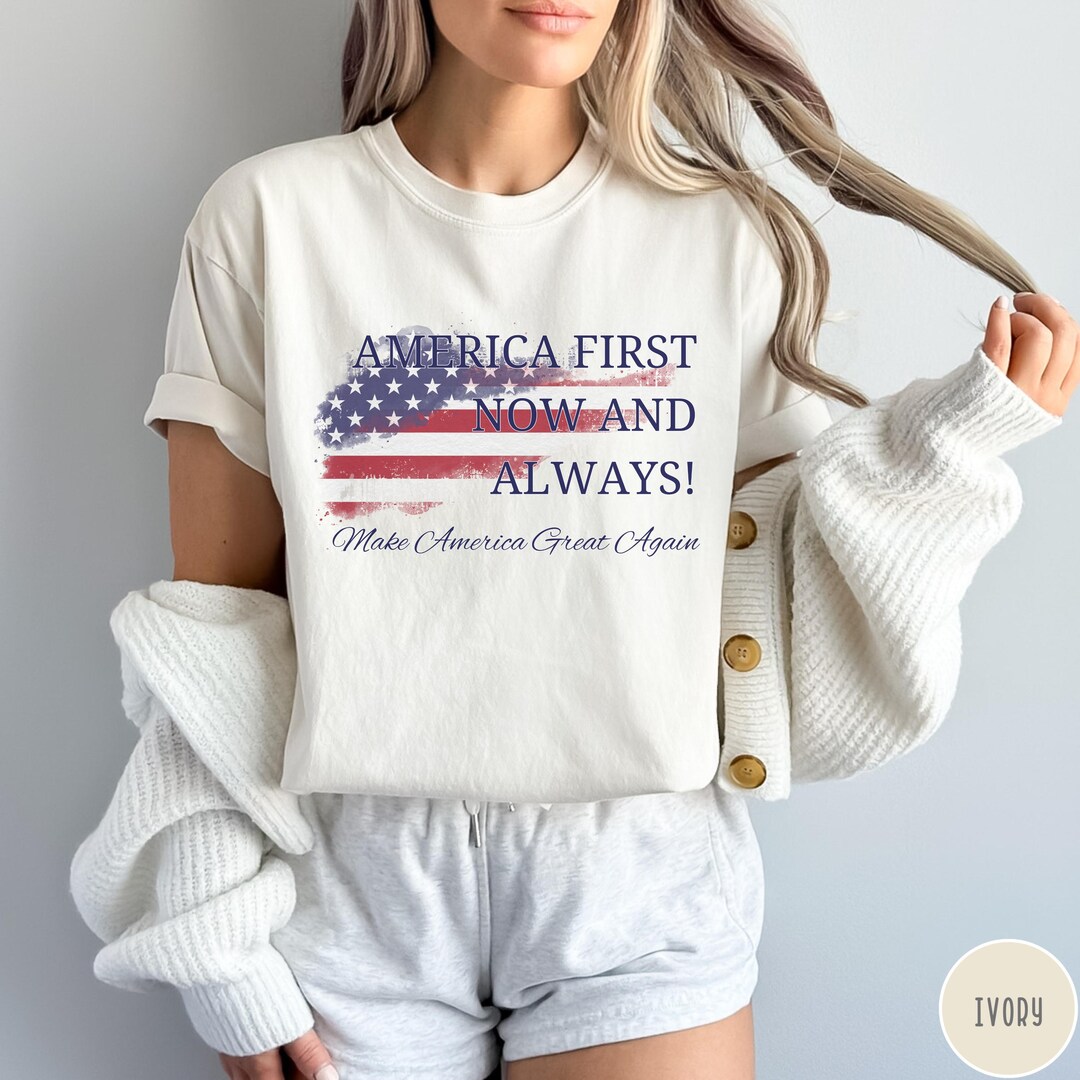 Pro Trump America First T-shirt, Make America Great Again Tshirt, MAGA ...