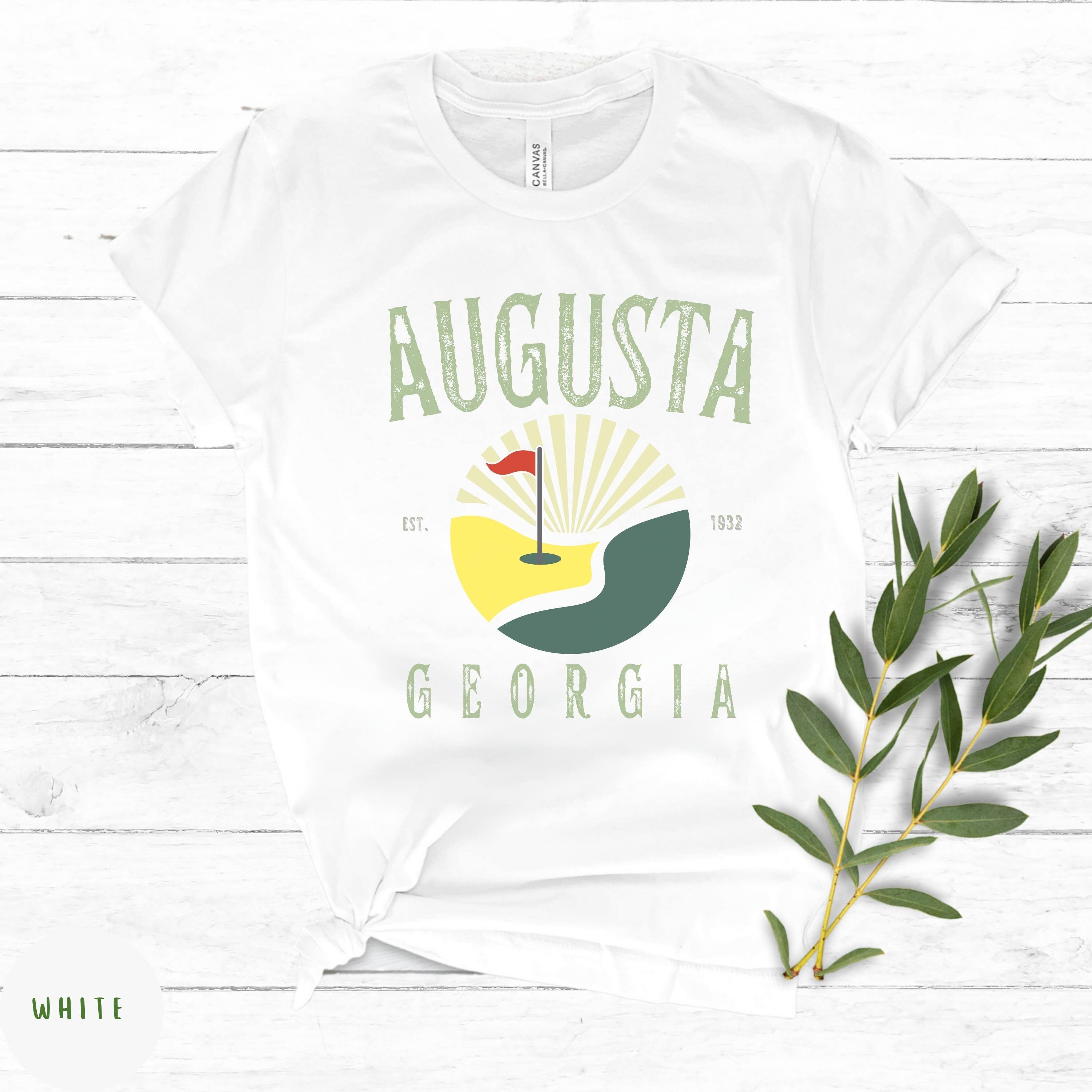 Augusta Georgia Golf Club T-shirt, Golf Lover Shirt Gift, Golfer Tshirt ...