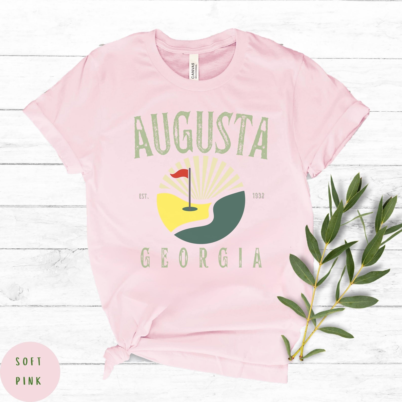 Augusta Georgia Golf Club T-shirt, Golf Lover Shirt Gift, Golfer Tshirt ...