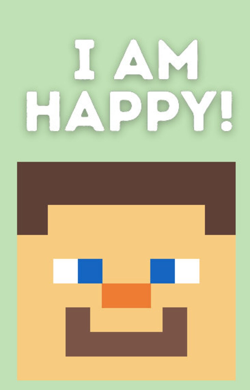 Primary K-3 Minecraft Positive Affirmation/self Talk Book - Sight Words ...