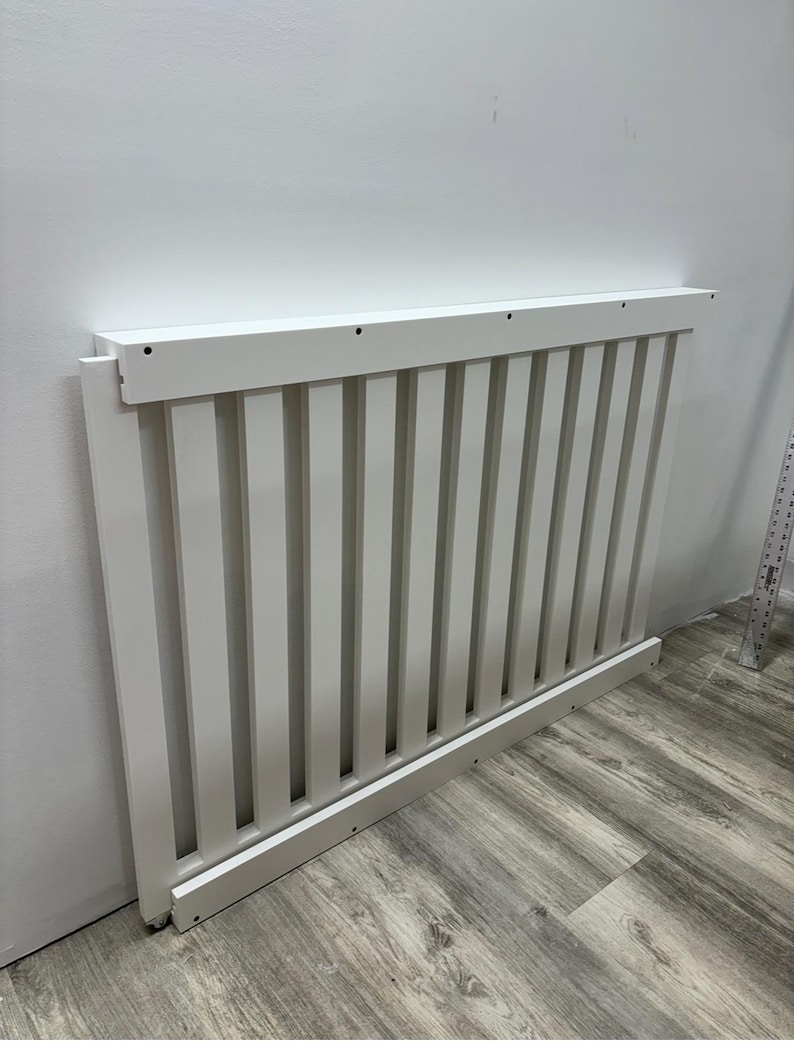 Sliding Modern Baby Gate and Dog Gate for Interior Stairs, Doorways ...