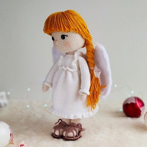 Crochet PATTERN Angel Doll, Amigurumi Dolls, PDF in English,christmas ...