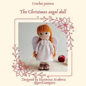 Crochet PATTERN Angel Doll, Amigurumi Dolls, PDF in English,christmas ...