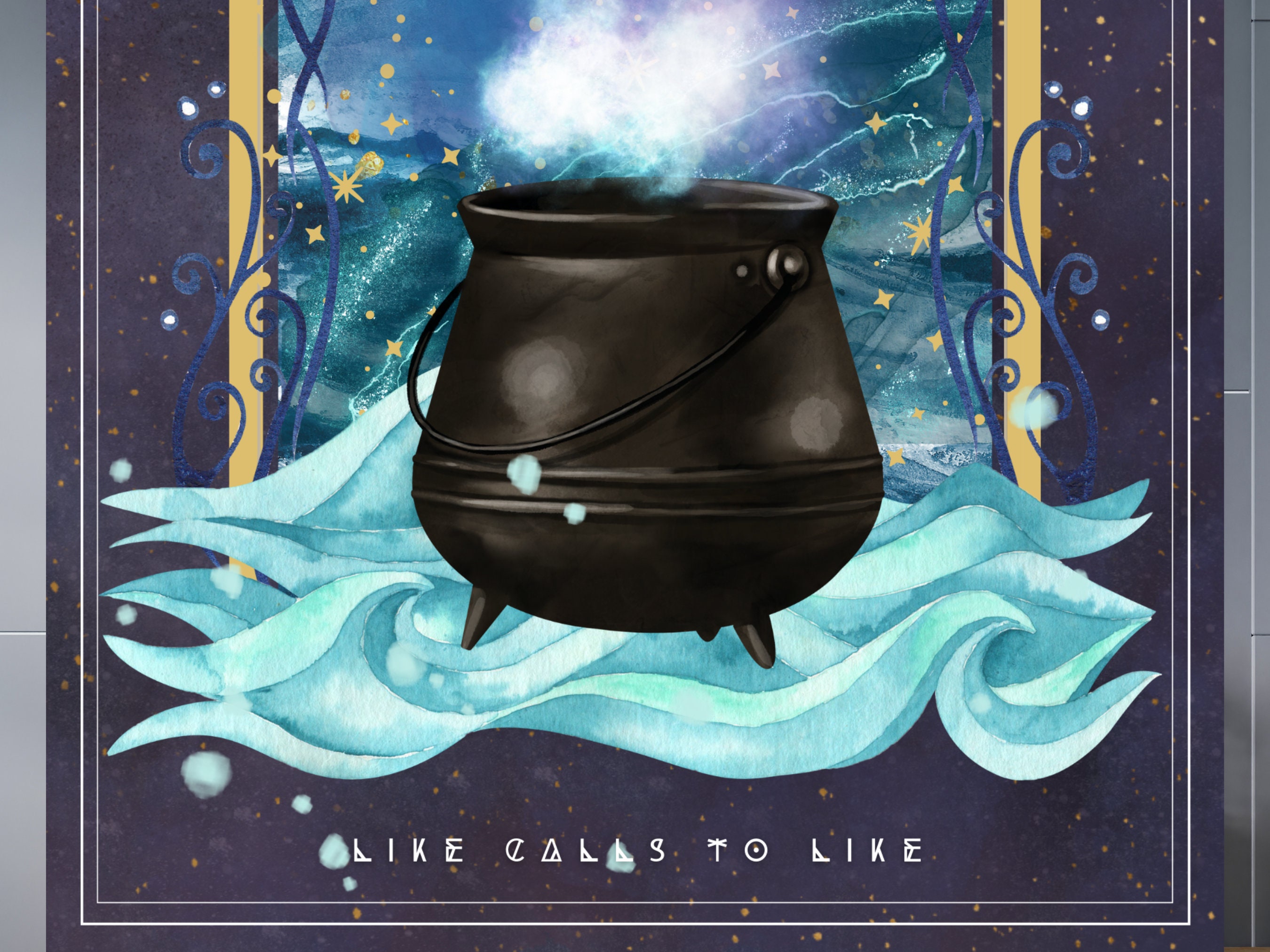 ACOTAR Inspired Cauldron Boil Me Wall Art Digital Download | Like Calls ...