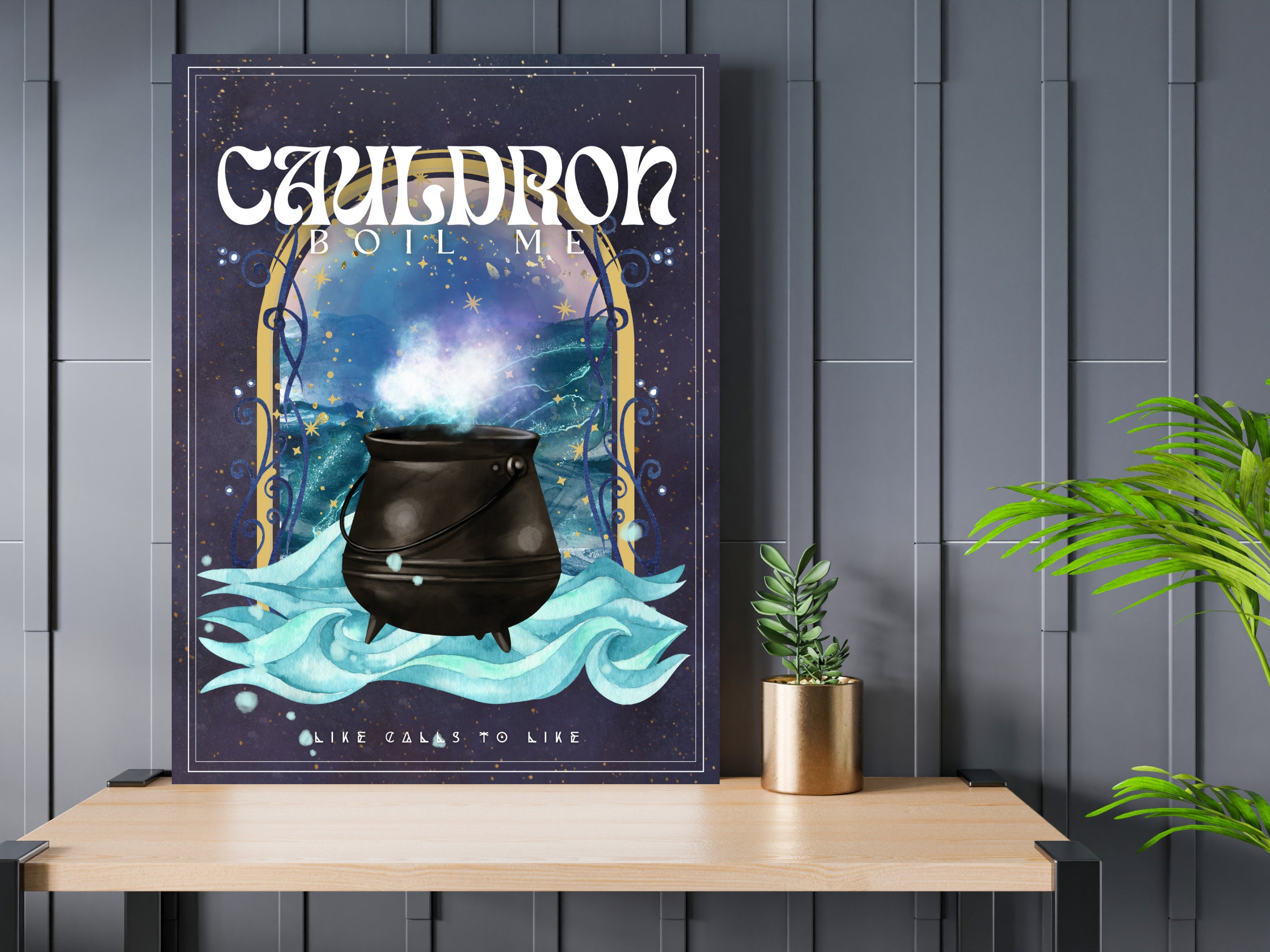 ACOTAR Inspired Cauldron Boil Me Wall Art Digital Download | Like Calls ...
