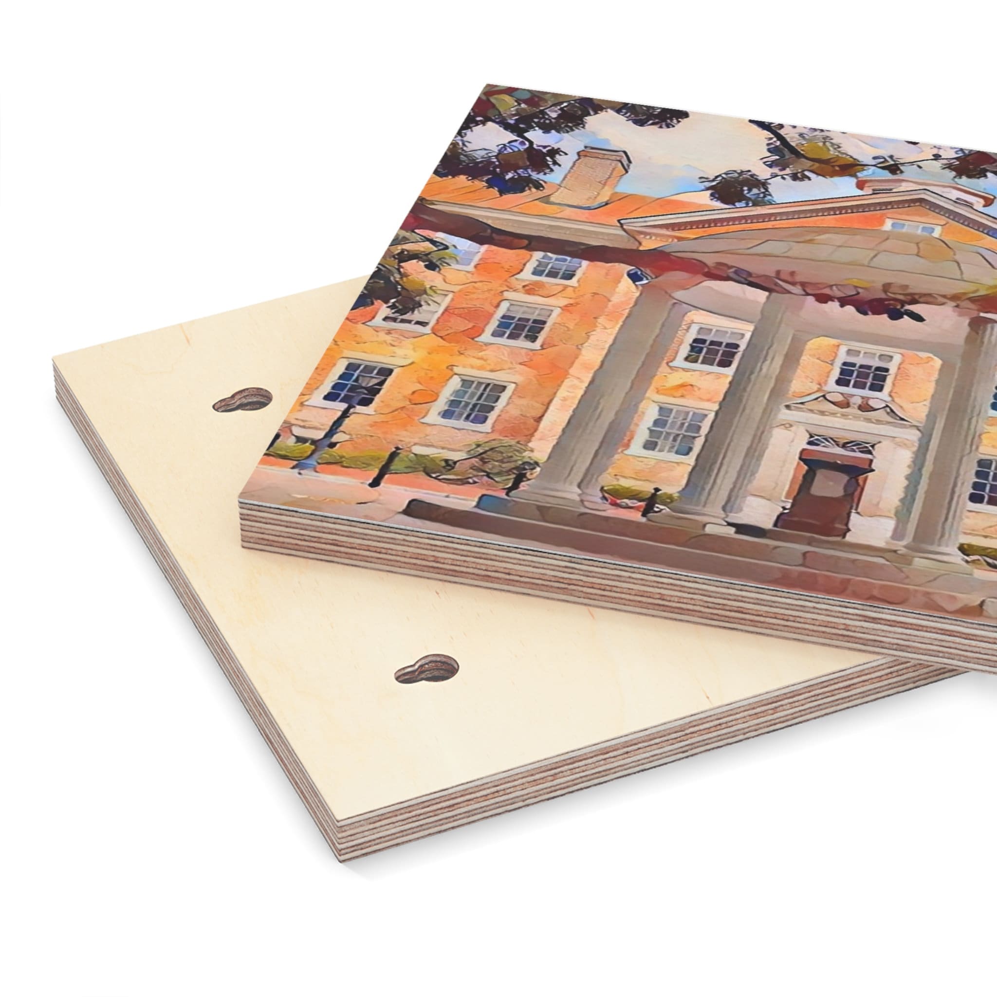 UNC Chapel Hill Tar Heels Old Well Wood Canvas - Etsy