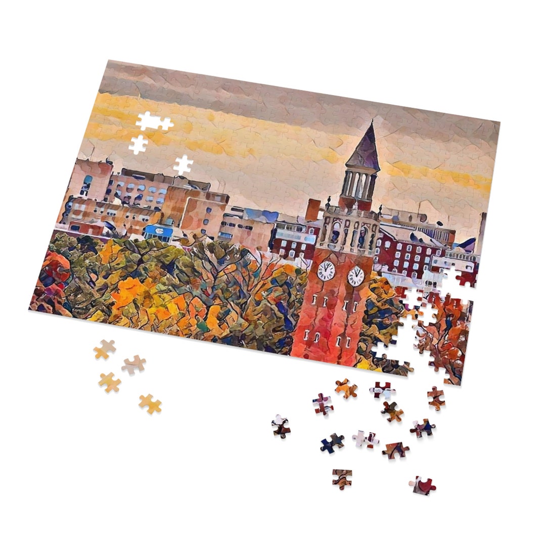 UNC Chapel Hill Tar Heels Bell Tower Jigsaw Puzzle (30, 110, 252, 500 ...
