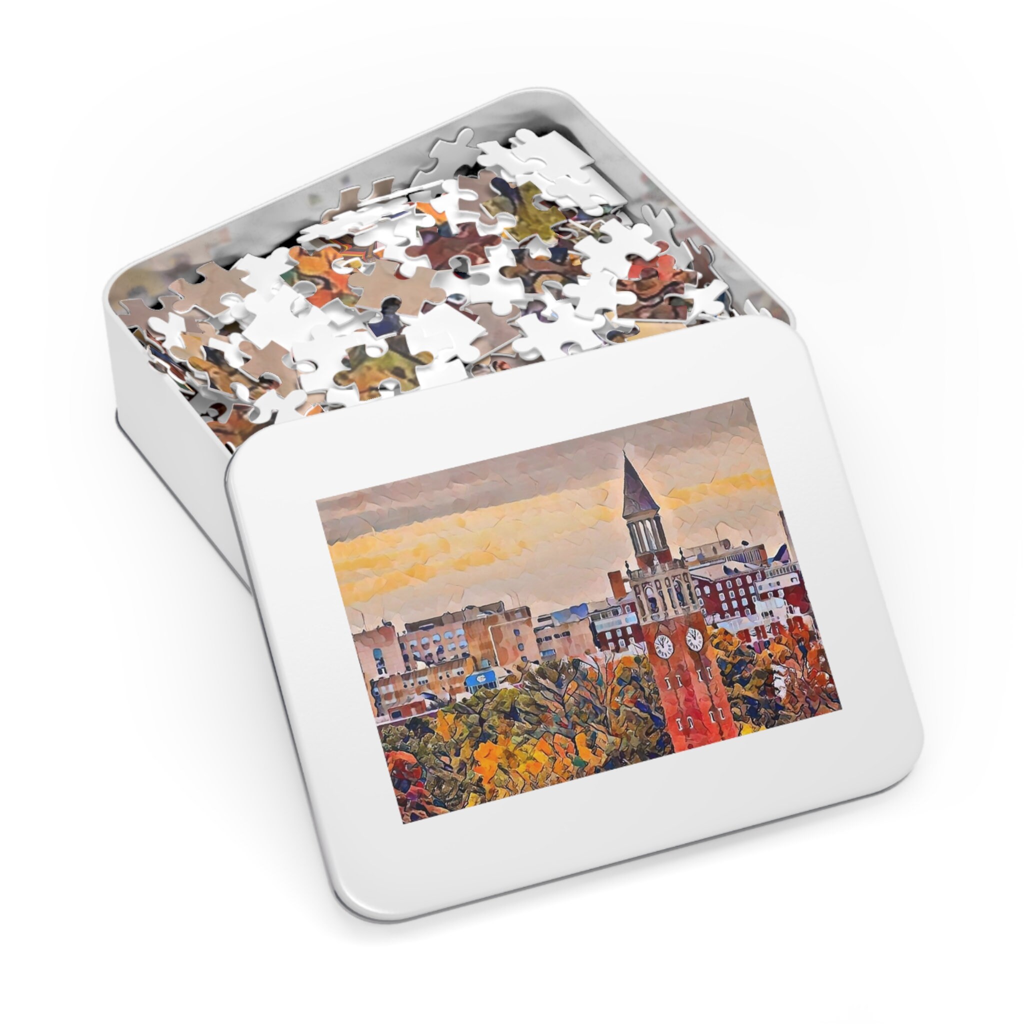 UNC Chapel Hill Tar Heels Bell Tower Jigsaw Puzzle (30, 110, 252, 500 ...
