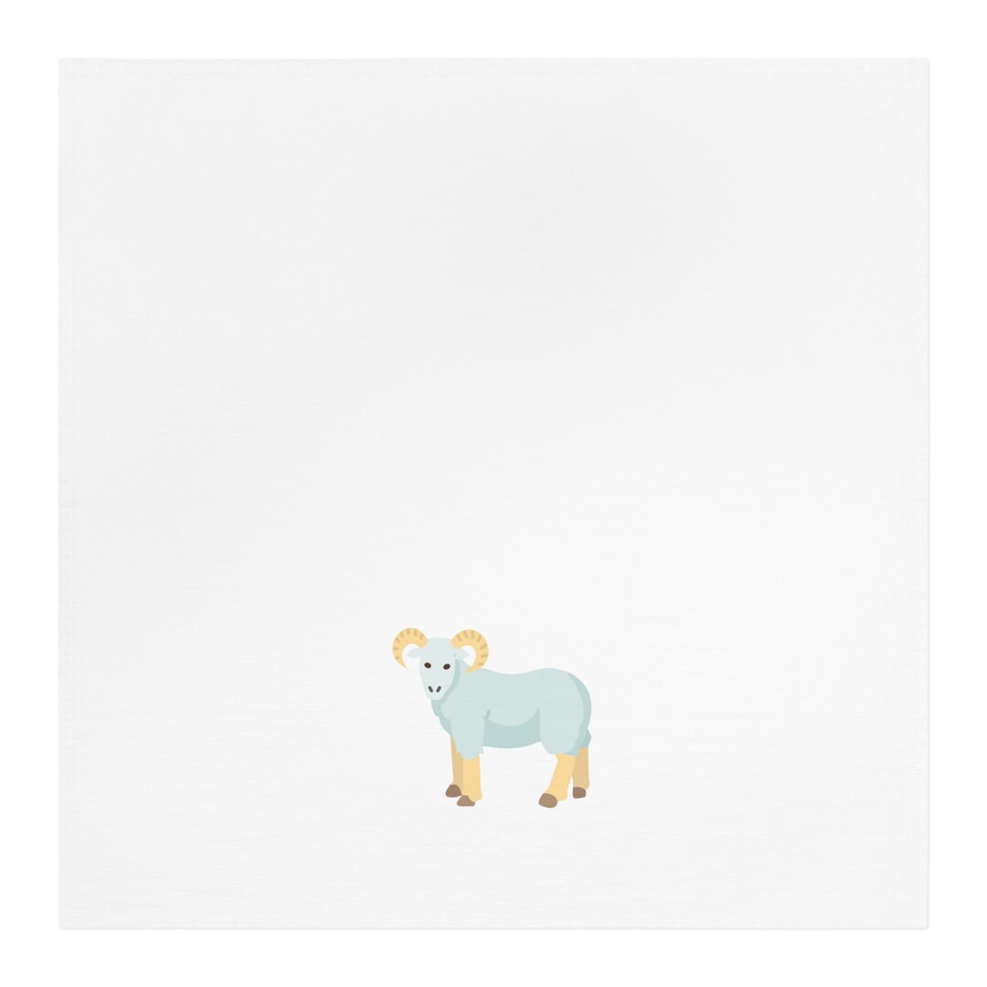 UNC Chapel Hill Rameses Mascot Cartoon Tea Towel | Alma Mater | Chapel ...