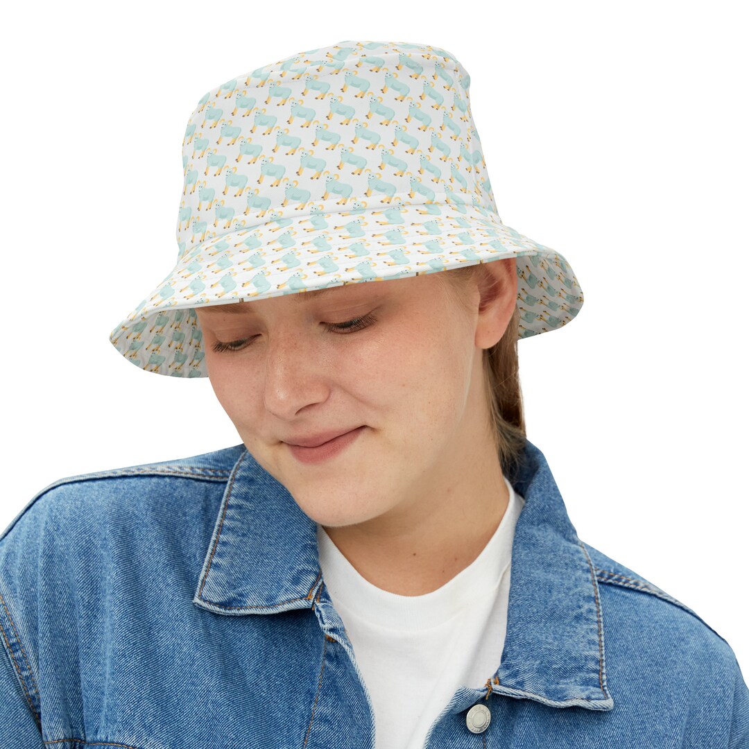 Cartoon Rameses Bucket Hat UNC Chapel Hill V. Duke | Alma Mater ...