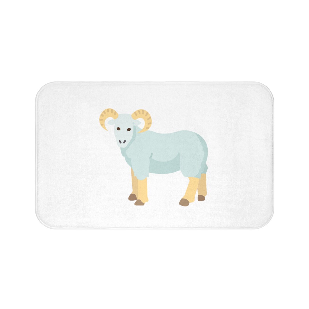 Bath Mat UNC Chapel Hill Rameses Mascot Cartoon | Alma Mater | Chapel ...