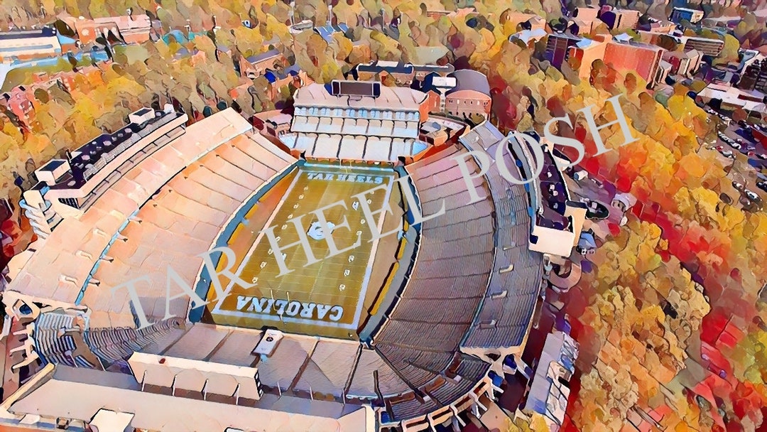 UNC Chapel Hill | Watercolor Campus | Digital Print Download | Carolina ...
