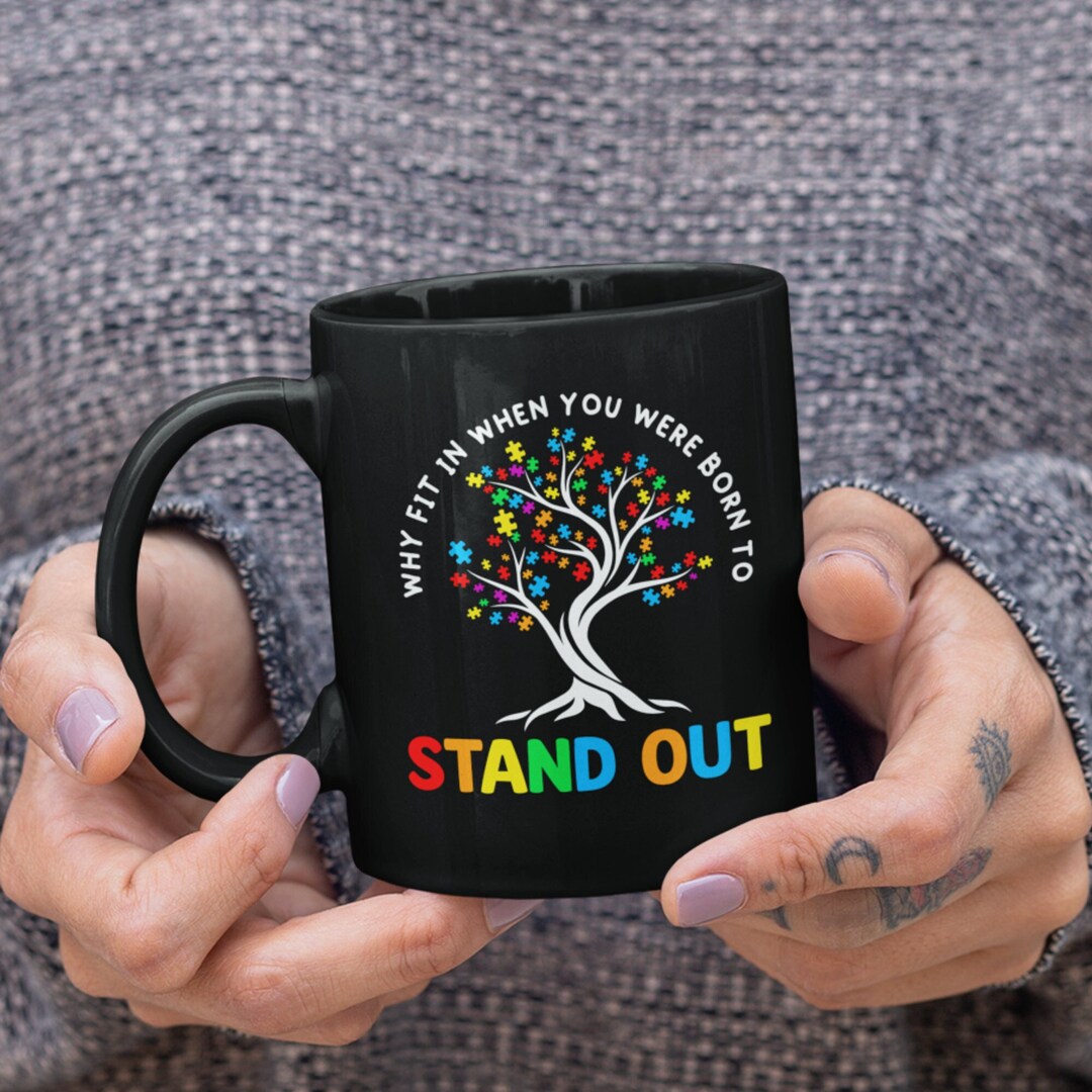 Autism Mug Neurodiversity Mugs, Autism Acceptance and Awareness Gift ...