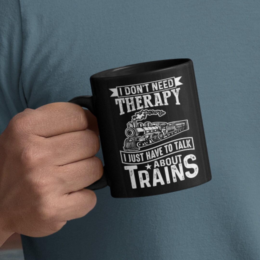 Talk About Trains Mug Trains Gift, Train Lover Gift, Model Railroad ...