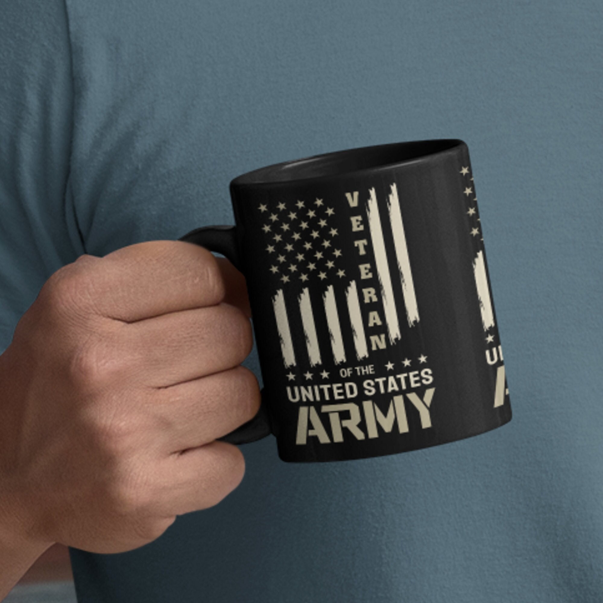 U.S. Army Veteran Mug United States Veteran Mug, Veteran Mug, Gift for ...
