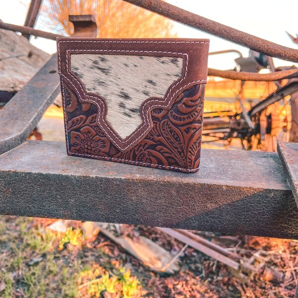 Cow Leather Wallet - Etsy