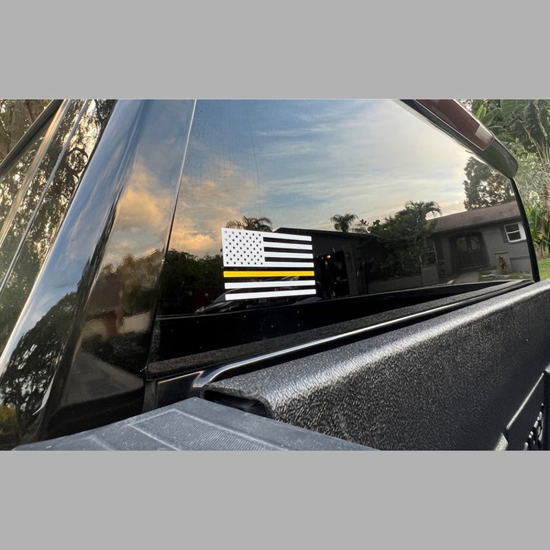 Thin Gold Line Decal - Etsy