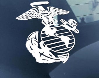 EGA & Crossed Flags Die Cut Decal - Etsy