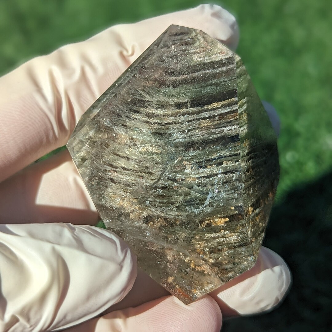 Thousand Layer Garden Quartz Freeform, High Clarity Garden Quartz ...