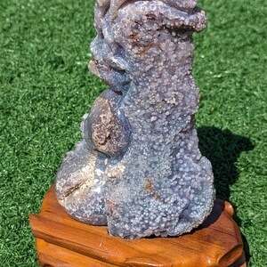 Grape Agate Specimen Skull Caving. Great Statement Piece. 7.75" Tall ...