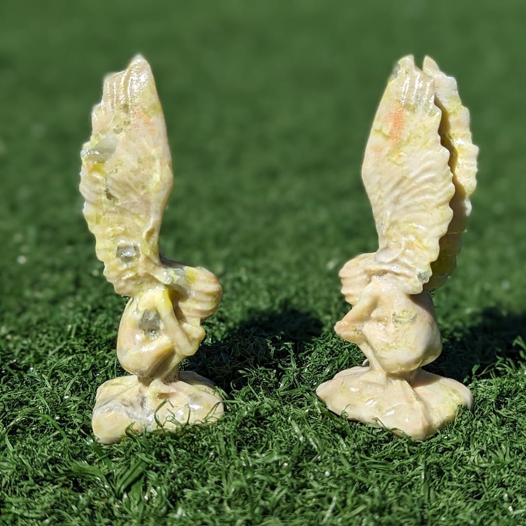 Crystal Angel Weeping, Weeping Angel or Weeping Fairy Made From Lemon ...