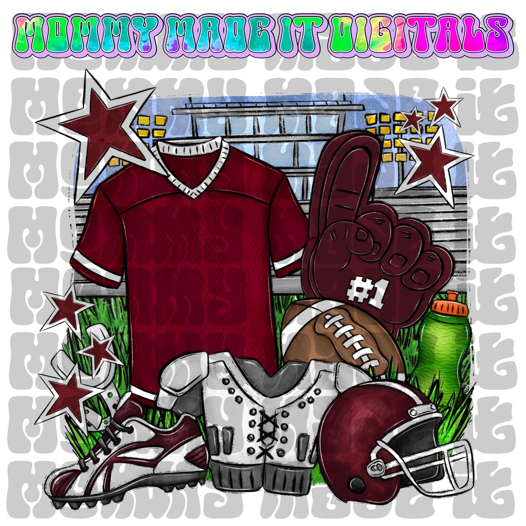 Football Sports PNG: Sublimation Design (digital Download) - Etsy
