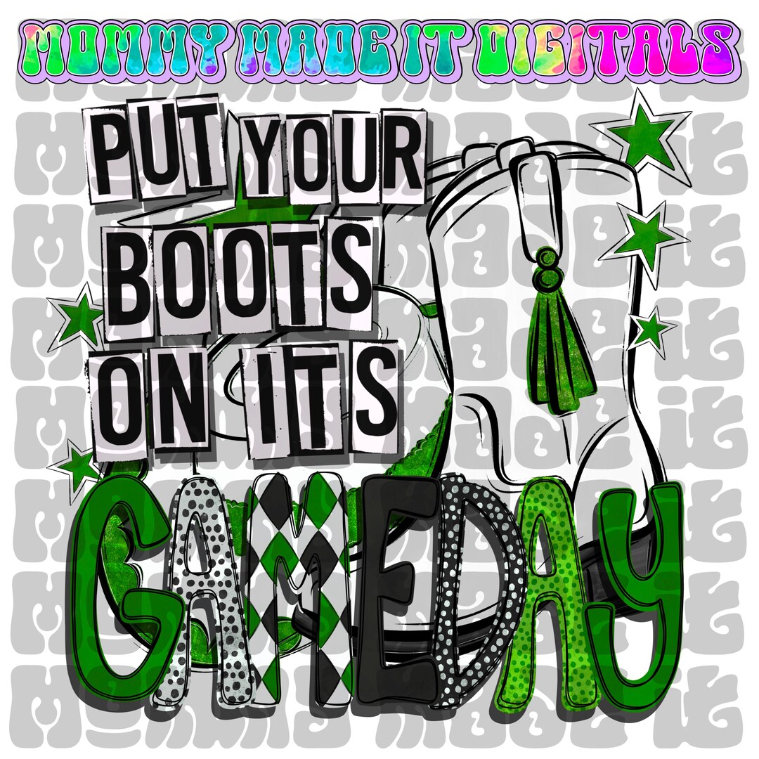 Green Color Guard PNG: Drill Team Spirit Wear (digital Design - Etsy