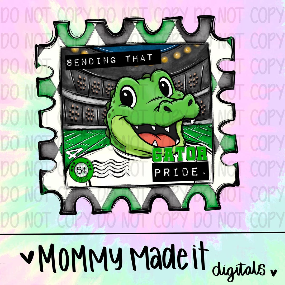 Sending That Gator Pride Mascot PNG: Gators School Spirit Wear Design ...