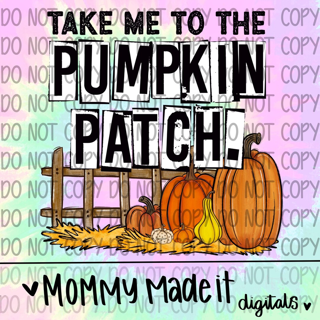 Pumpkin Patch PNG, Fall Flannel Design (digital Download) - Etsy