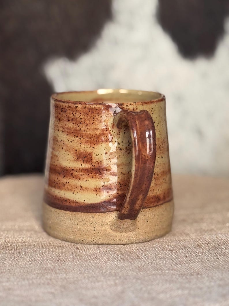 Rustic Taper Mug - Etsy