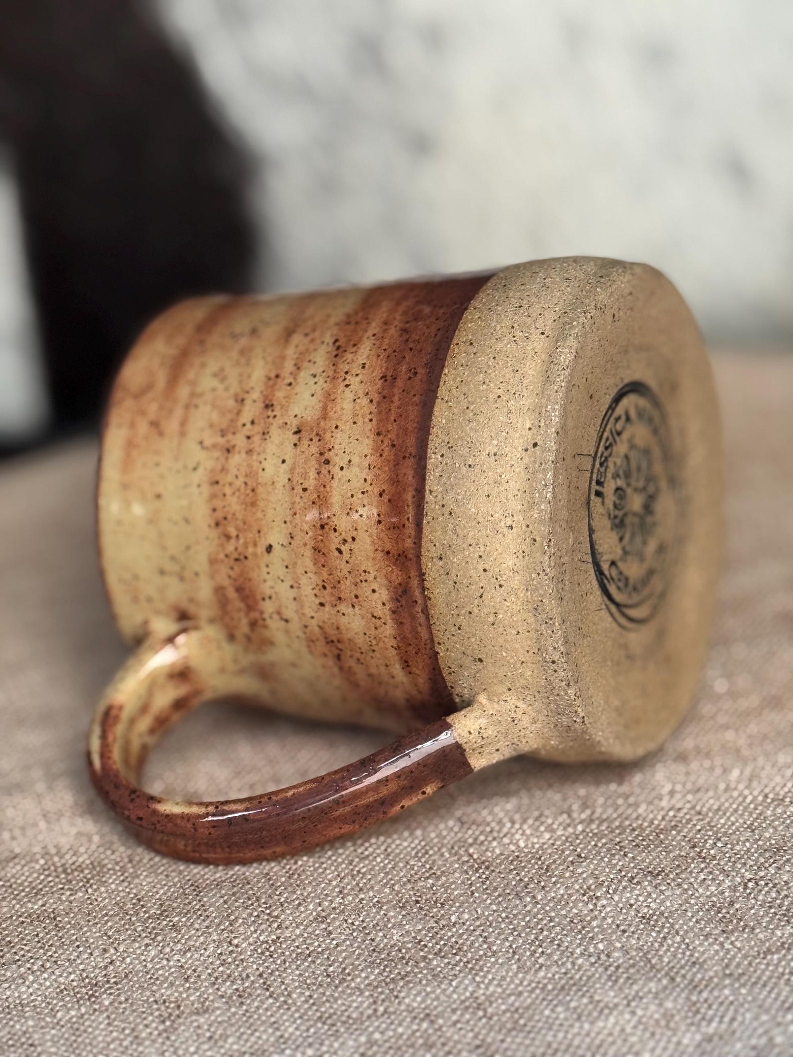 Rustic Taper Mug - Etsy