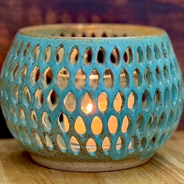 Ceramic Lantern - Etsy